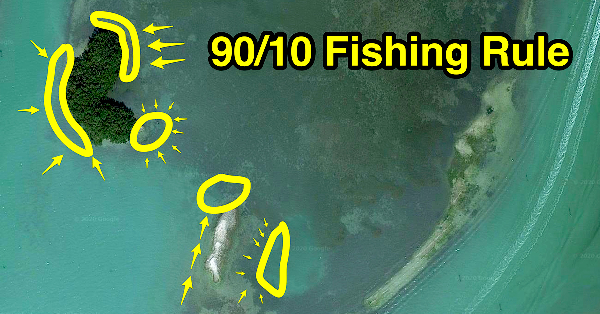 5 Steps To Find The Fish In Your Area (90/10 Fishing Rule)