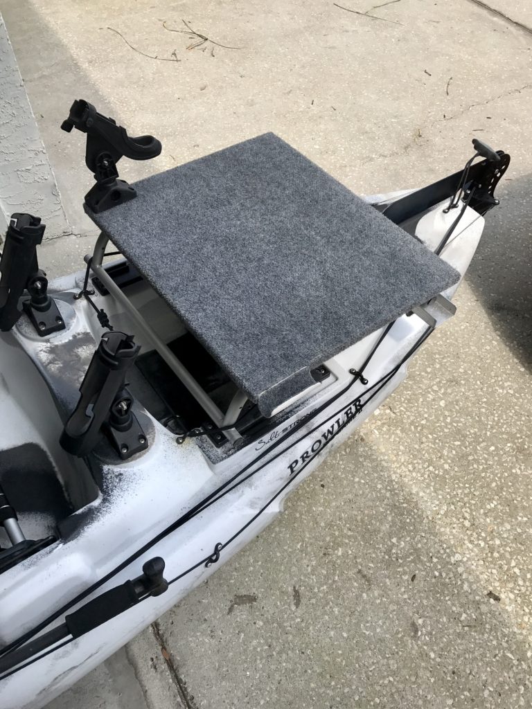 How To Make A Standing Platform For Your Kayak (So You Can See More Fish)