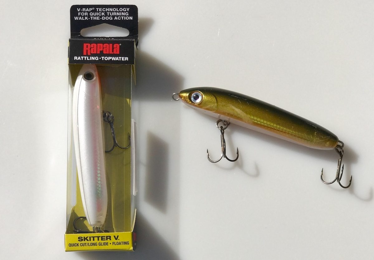 Rapala Skitter Walk vs. Rapala Skitter V (Plus Underwater Footage)