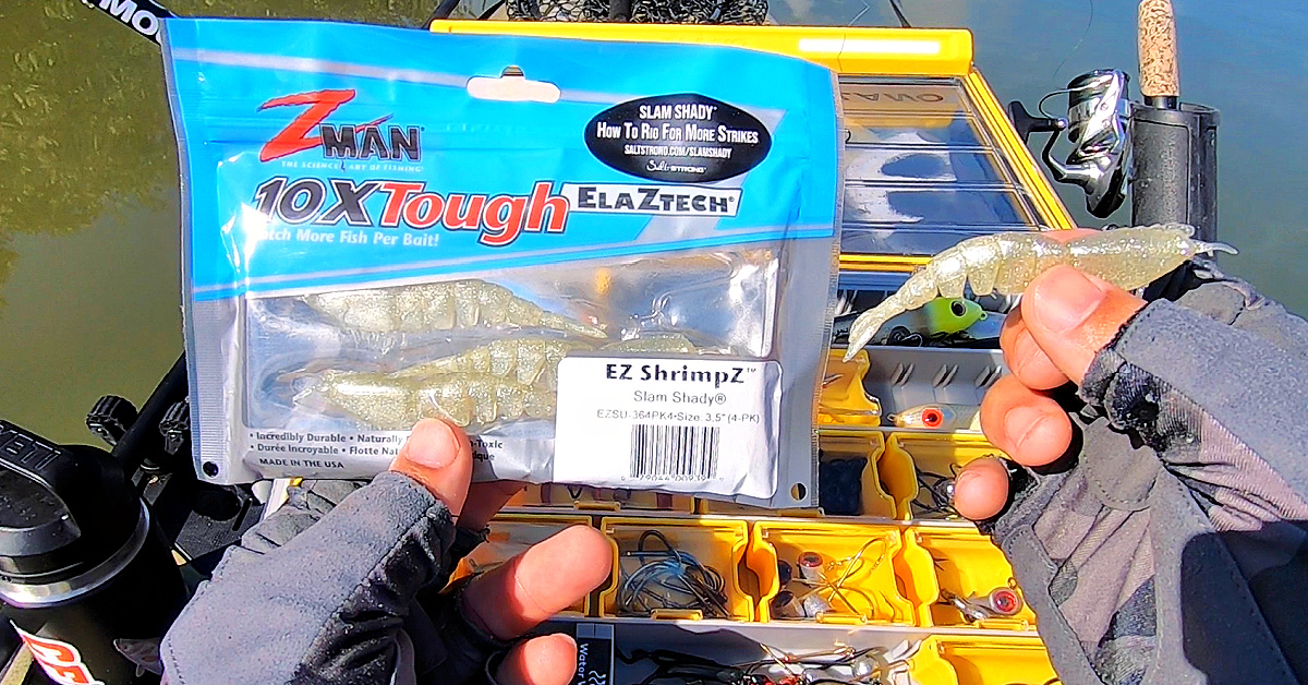 How To Rig The New Slam Shady EZ ShrimpZ (For More Strikes)