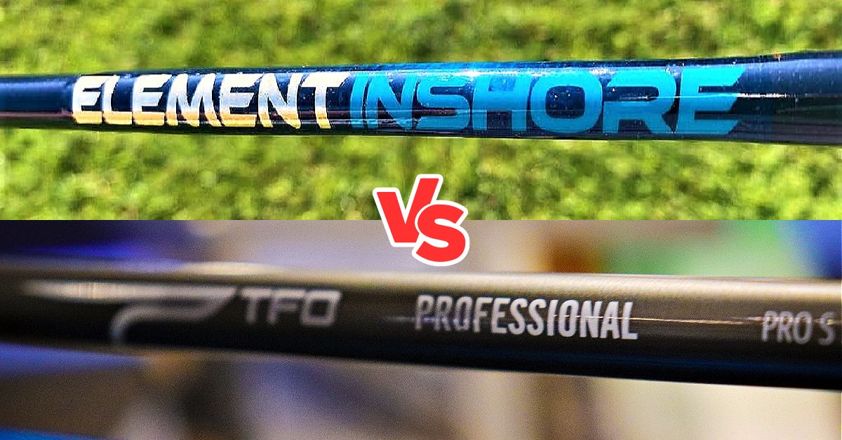 Cashion Element Inshore VS. TFO Pro S Spinning Rod