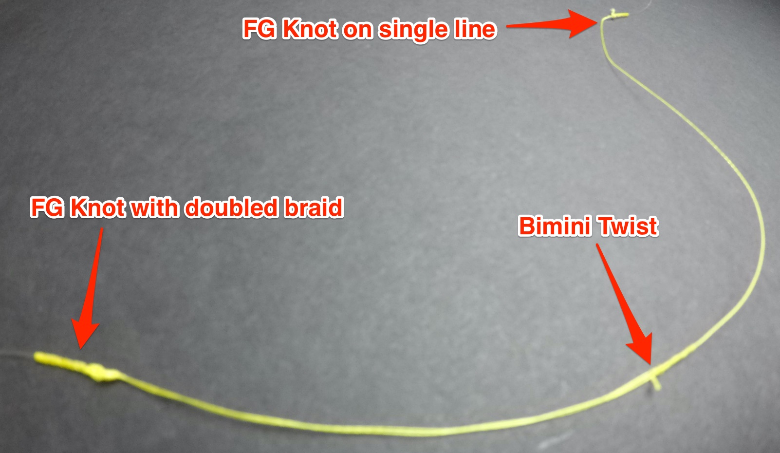 FG Knot Vs. The Bimini Twist [Strength Test]