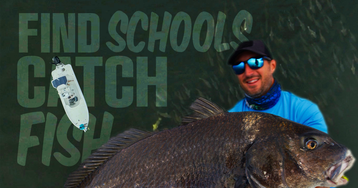 Pro Guide Reveals How to Find HUGE Schools Of Redfish & Black Drum