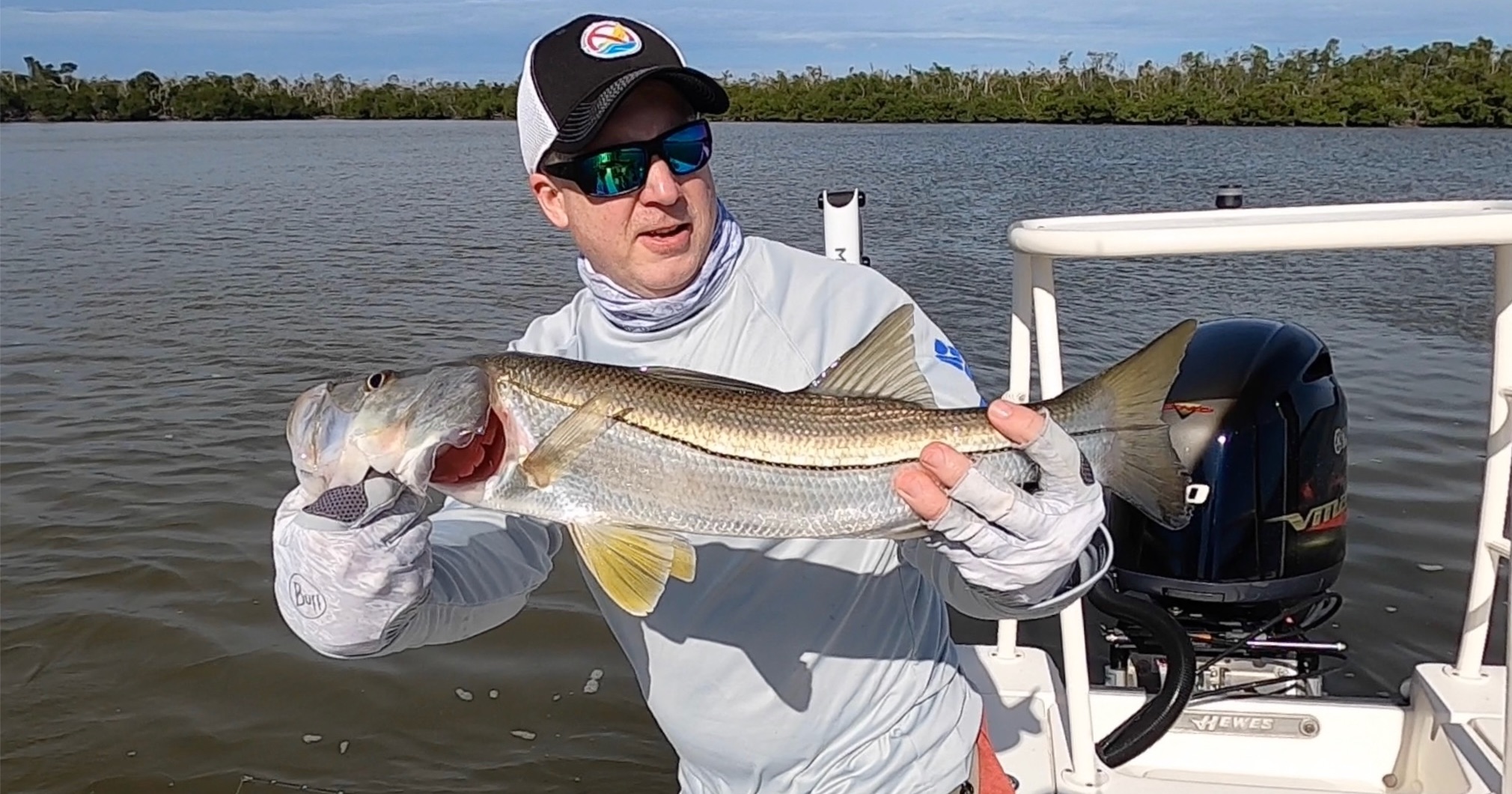 90/10 Fishing Recipe In Action In Marco Island, FL