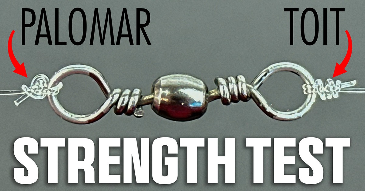 Palomar Knot Vs. Toit Knot [New Strength Test]
